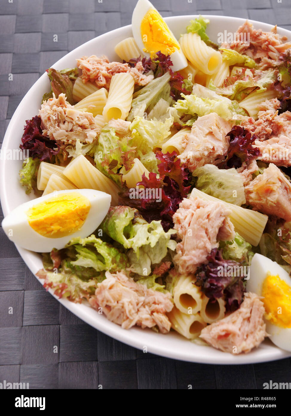 African tuna salad with tomatos and green peppers,African tuna salad ...