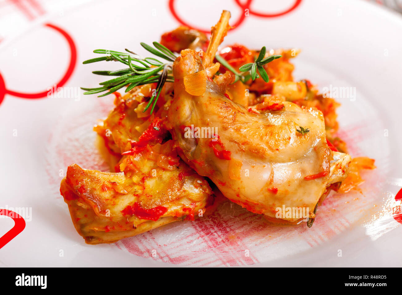 Rabbit stew,Rabbit stew,Rabbit stew,Rabbit stew Stock Photo - Alamy