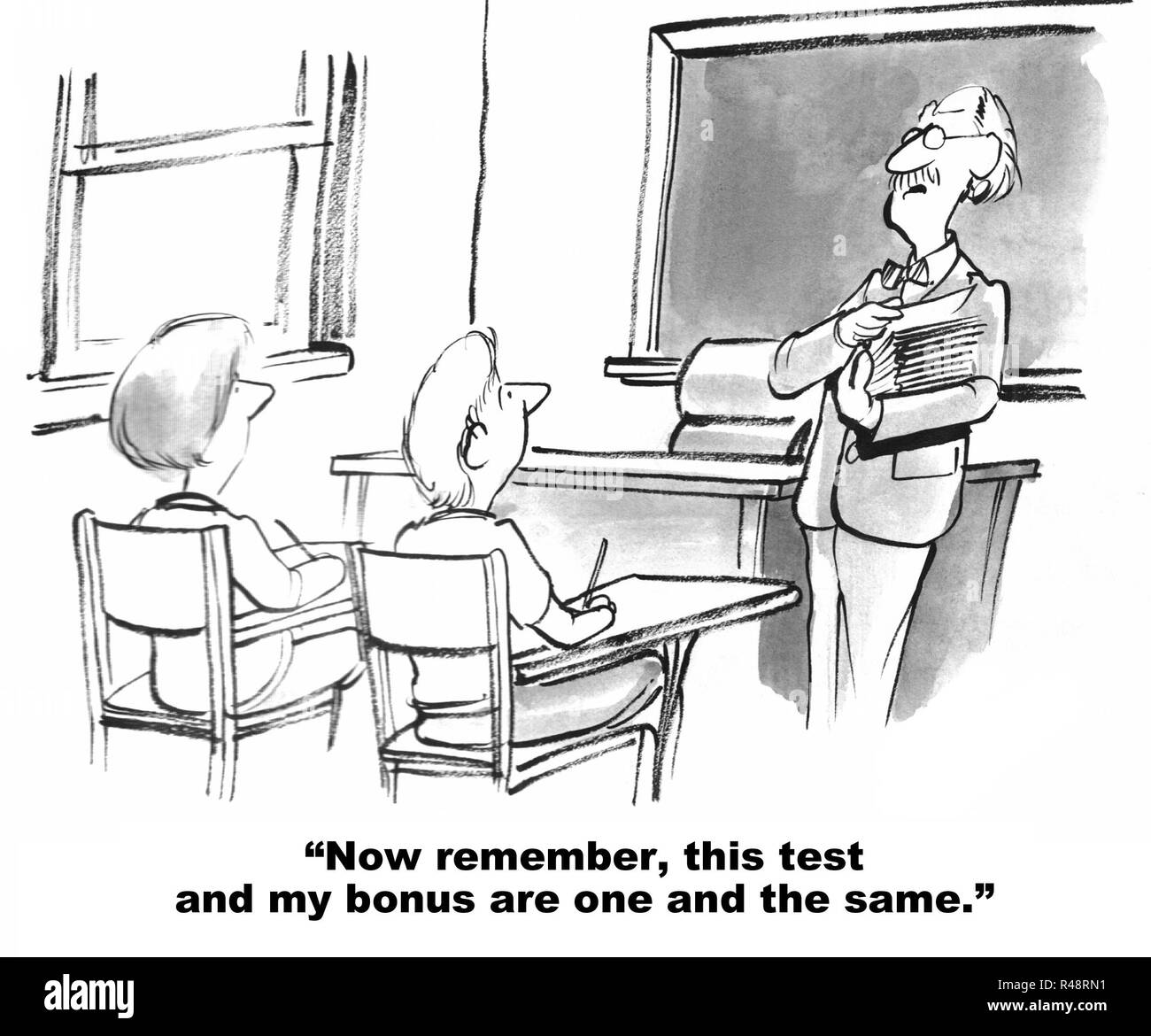Teacher comics hi-res stock photography and images - Alamy