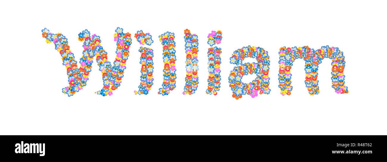 William typography hi-res stock photography and images - Alamy