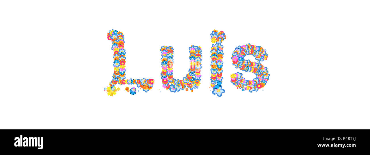 Luis font Cut Out Stock Images & Pictures - Alamy