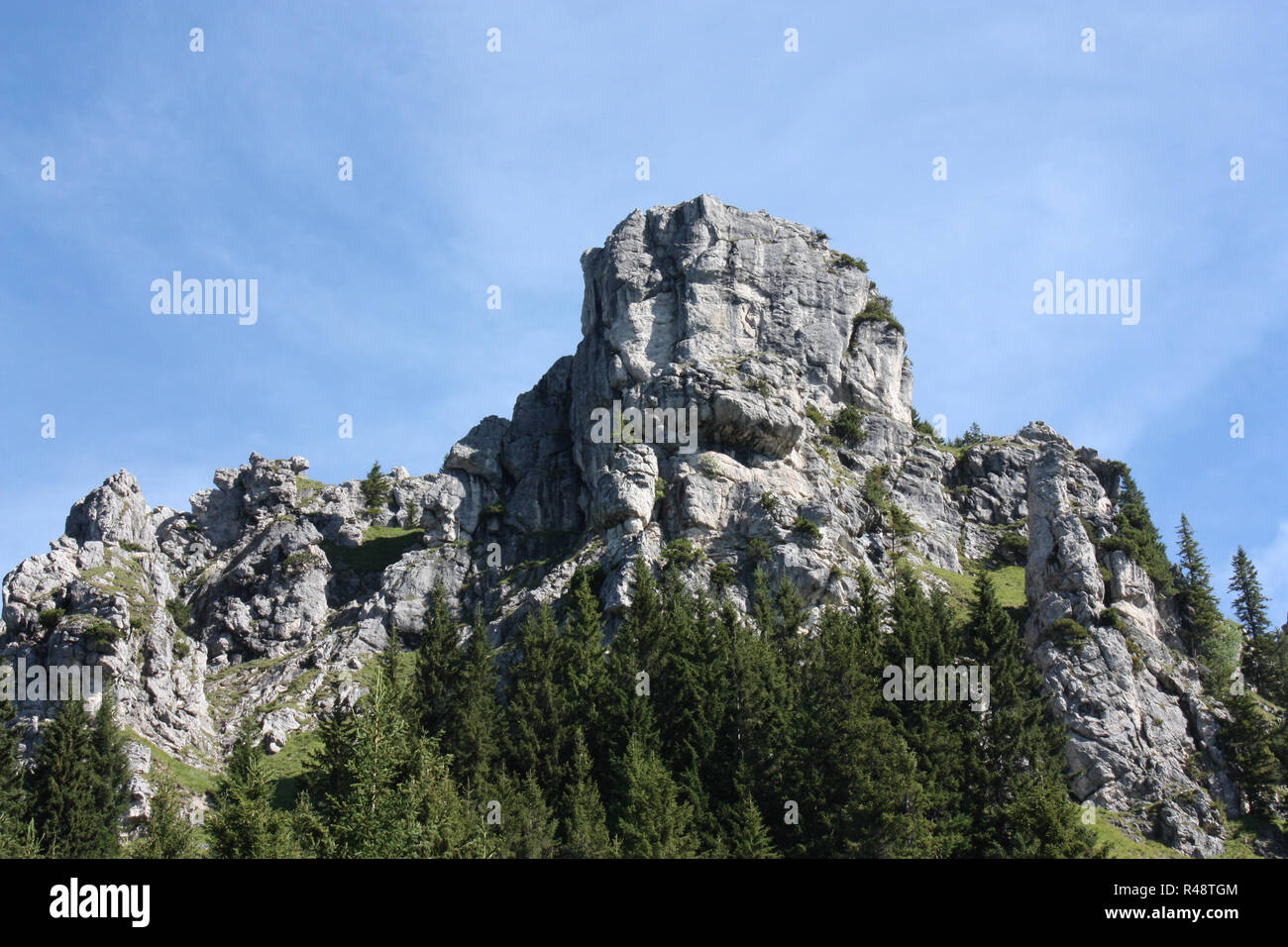 pure outdoor experience and adventure - rock formations in the bavarian ...