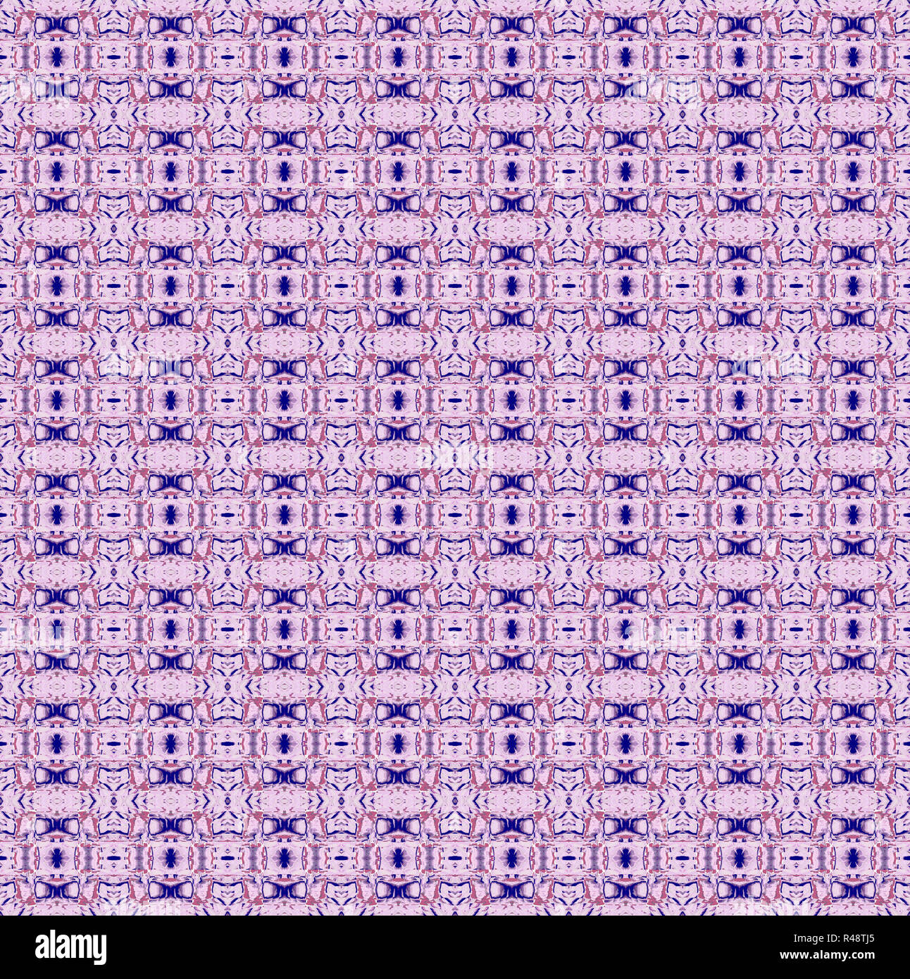 Abstract geometric background, seamless grid pattern in violet and ...