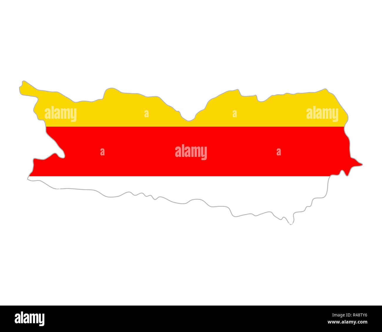 map and flag of carinthia Stock Photo - Alamy