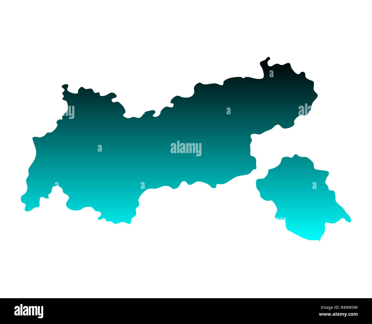 map of tyrol Stock Photo - Alamy