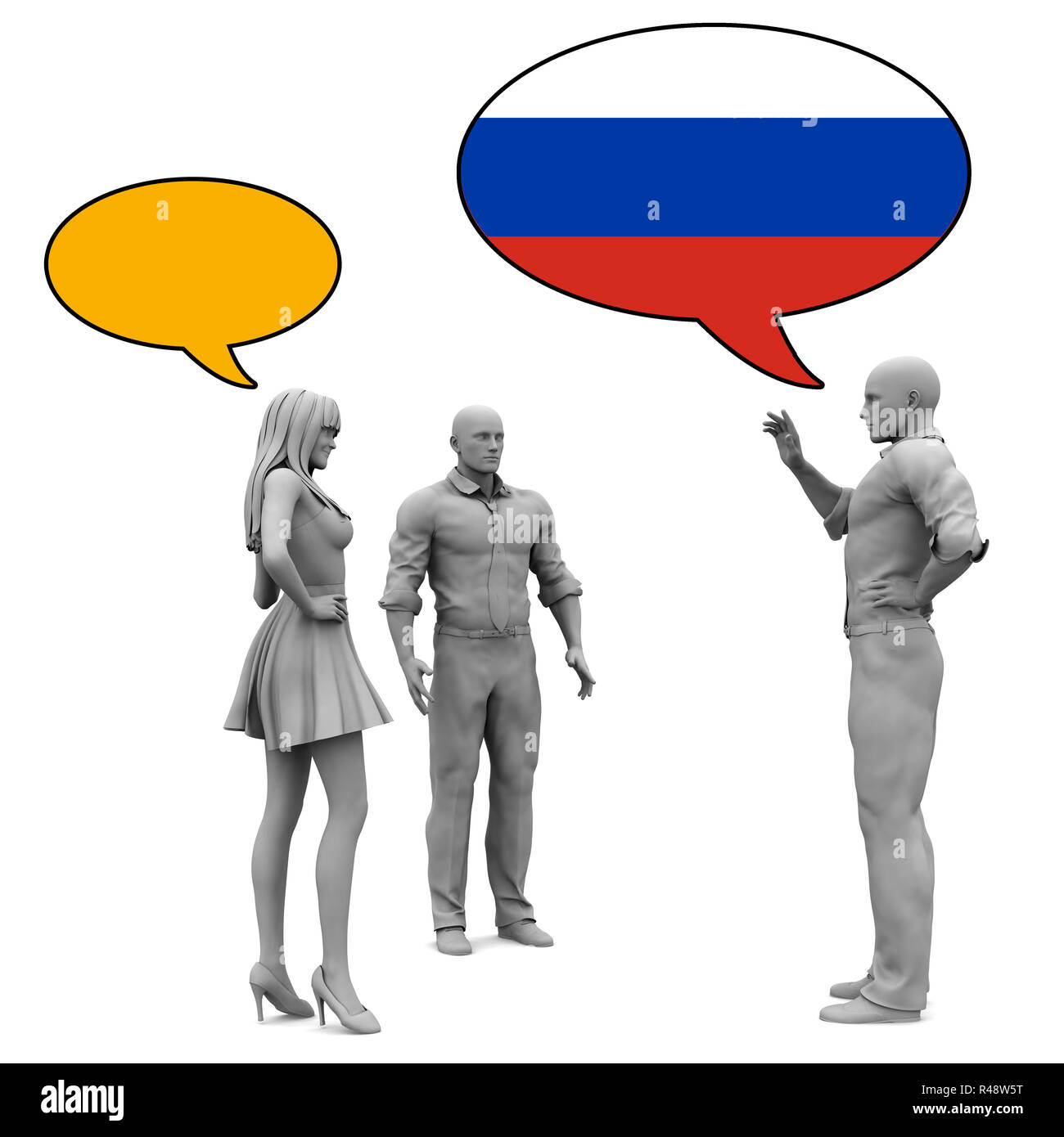 Russian language courses concept hi-res stock photography and images ...