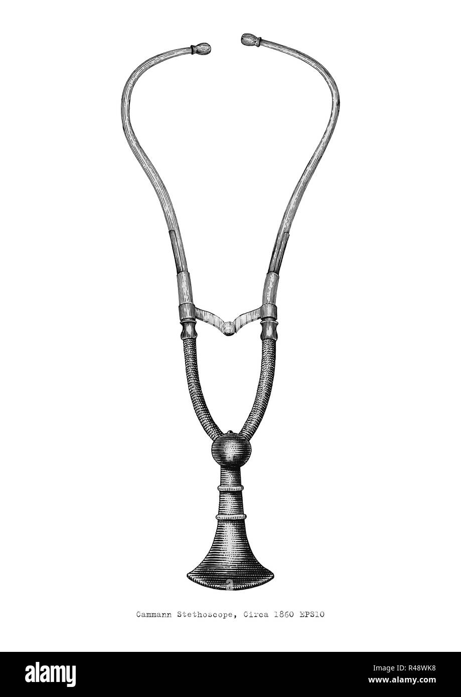 Stethoscope Ka Sketch