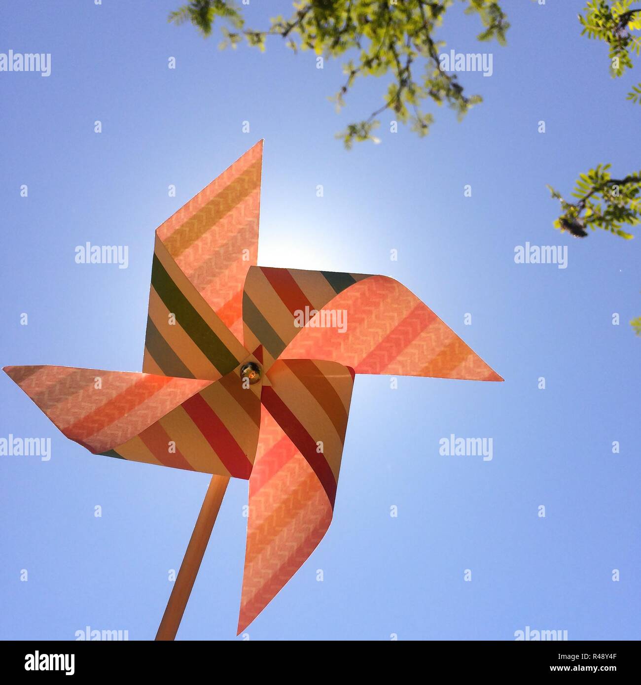 Pinwheel of summer Stock Photo - Alamy