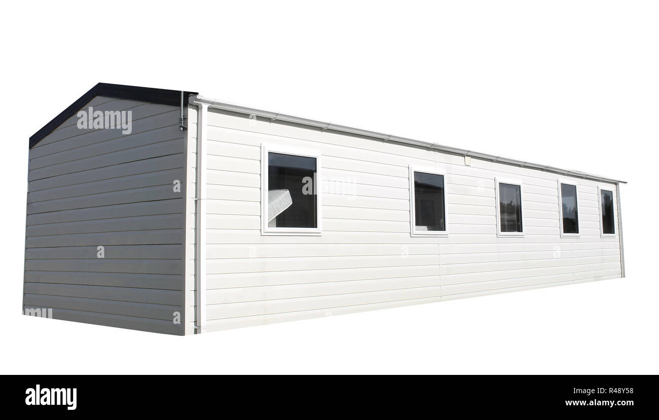 Caravan side view Cut Out Stock Images & Pictures - Alamy