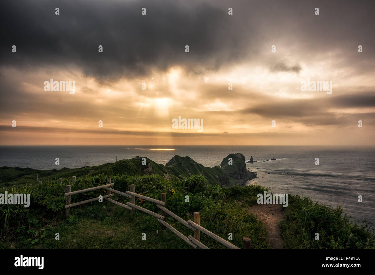 Cape Kamui in Shakotan Stock Photo - Alamy