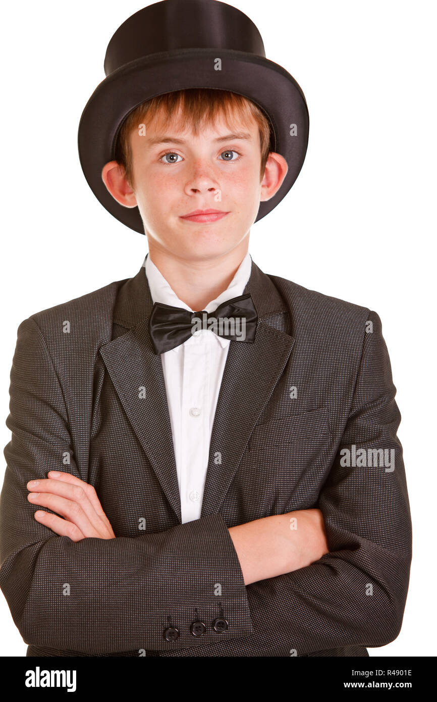 Vintage top hat suit hi-res stock photography and images - Alamy