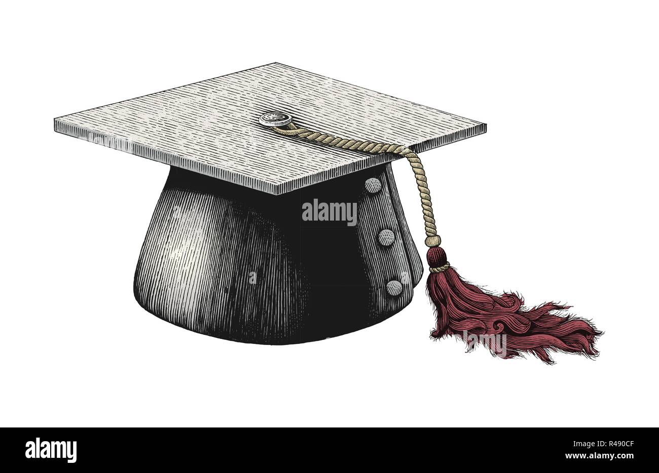 Vintage engraved illustration school Cut Out Stock Images & Pictures ...