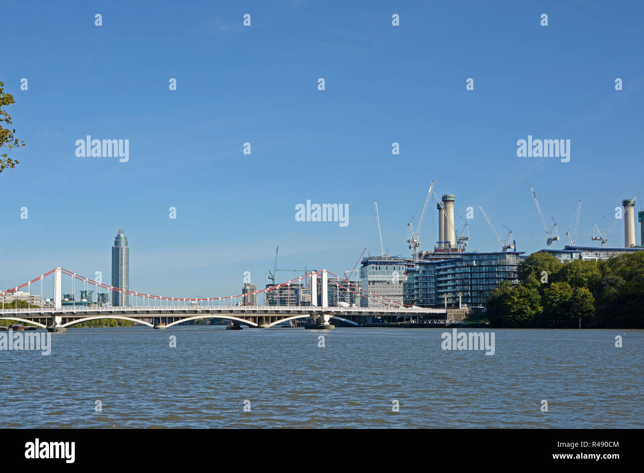 River Thames at Chelsea, London, England Stock Photo - Alamy