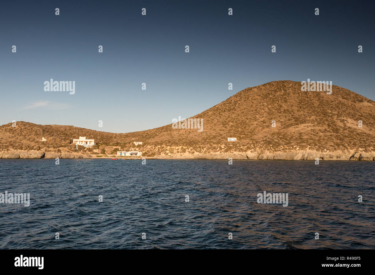 Isla Grosa - Spanish island near La Manga Stock Photo - Alamy