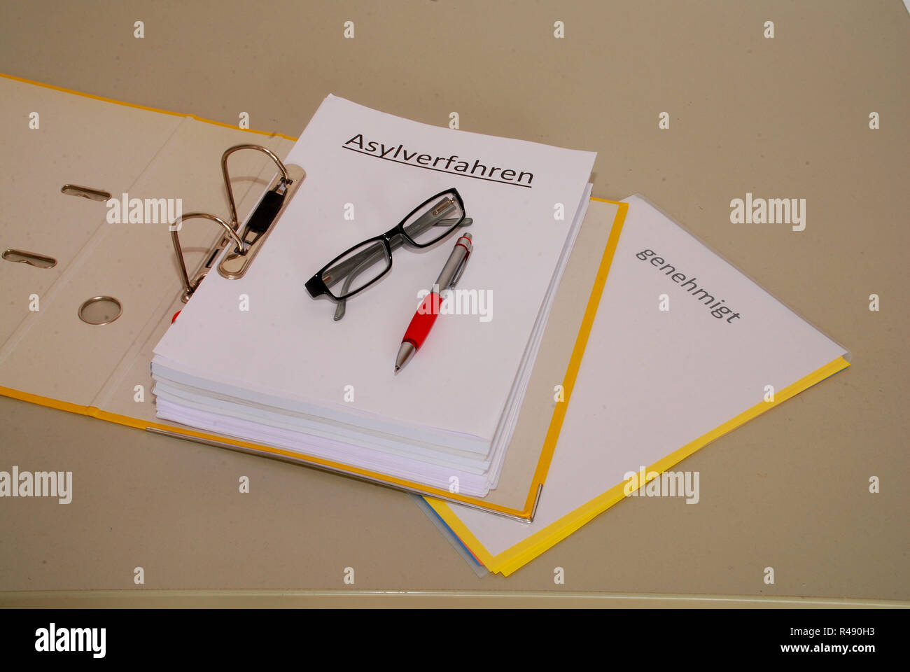 Asylum file hi-res stock photography and images - Alamy