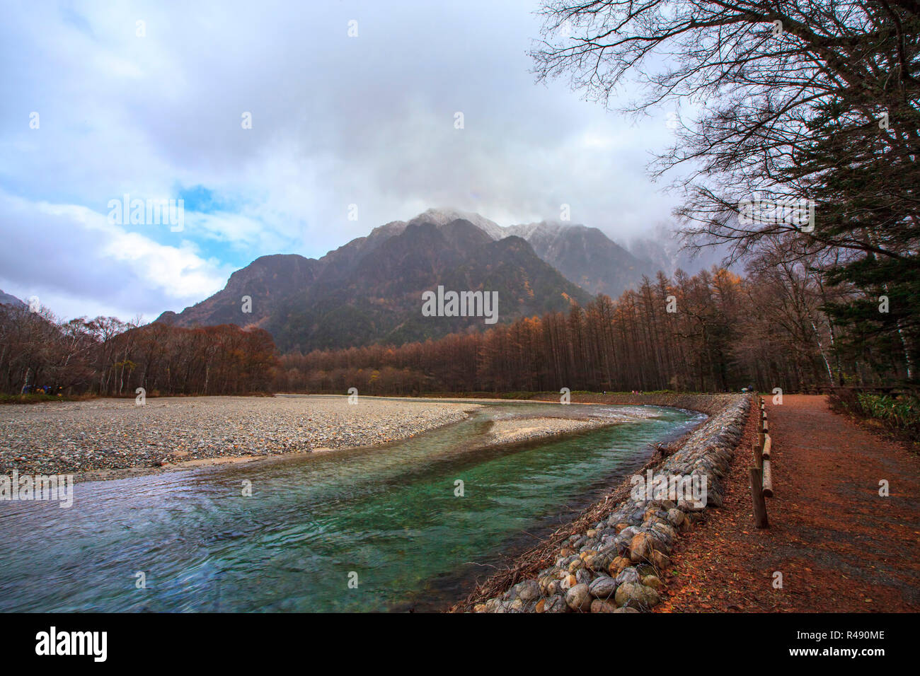 Kamikochi national park autumn japan hi-res stock photography and ...