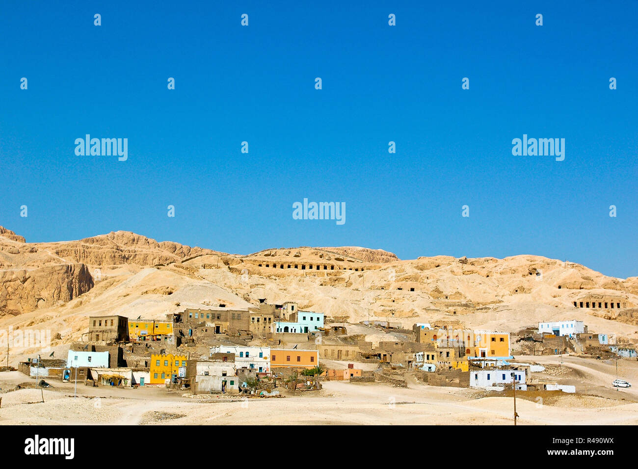 Egypt, Nile Valley, Luxor area, Thebes Stock Photo - Alamy
