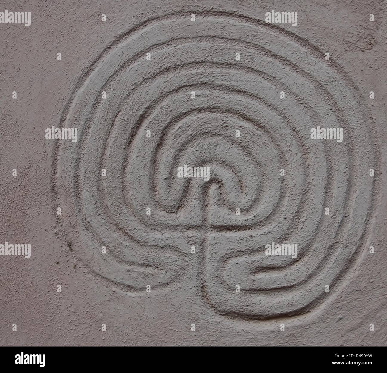 Mysterious labyrinth hi-res stock photography and images - Alamy