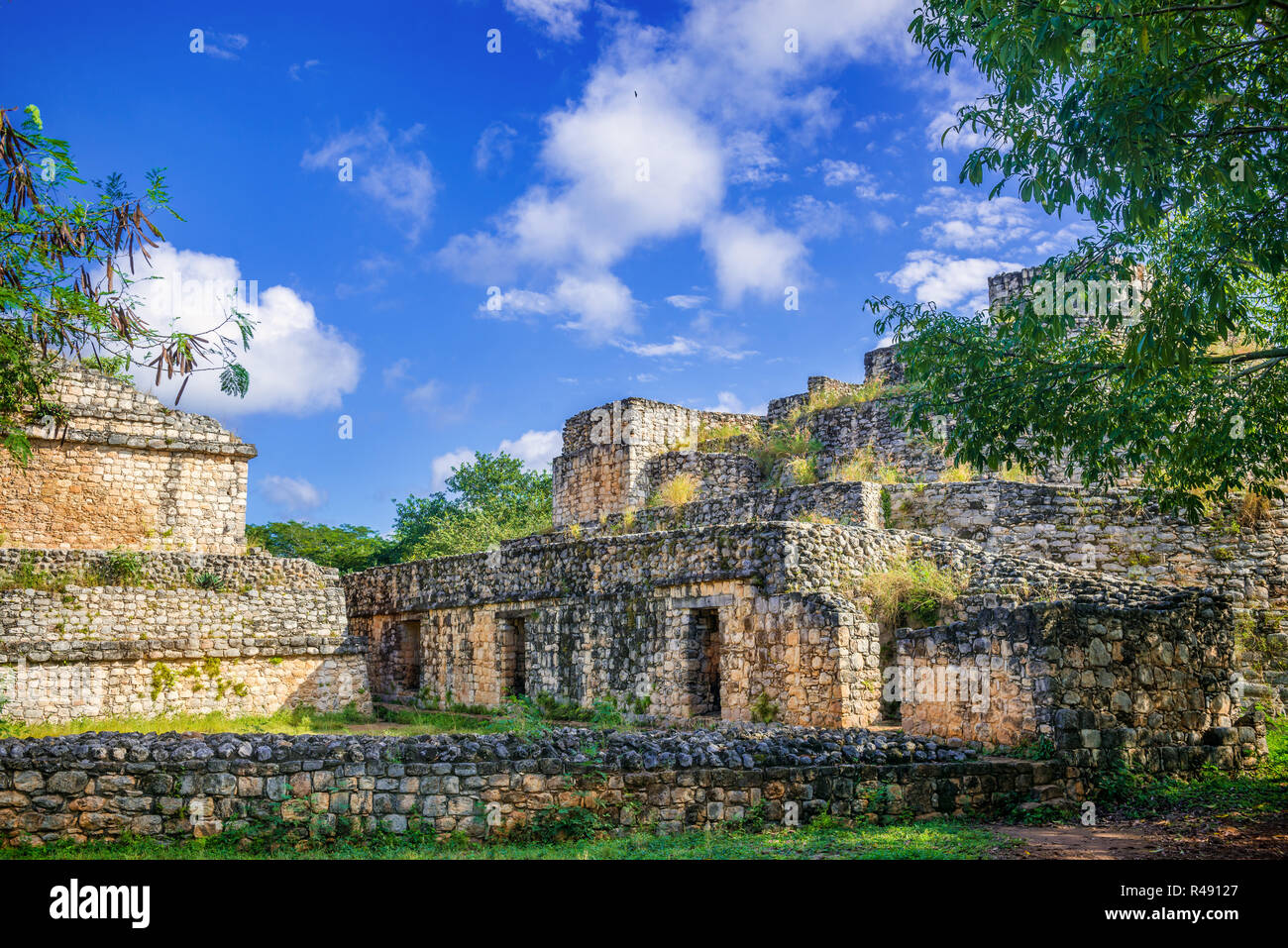 Ek Balam Mayan Archeological Site. Maya Ruins, Yucatan Peninsula ...