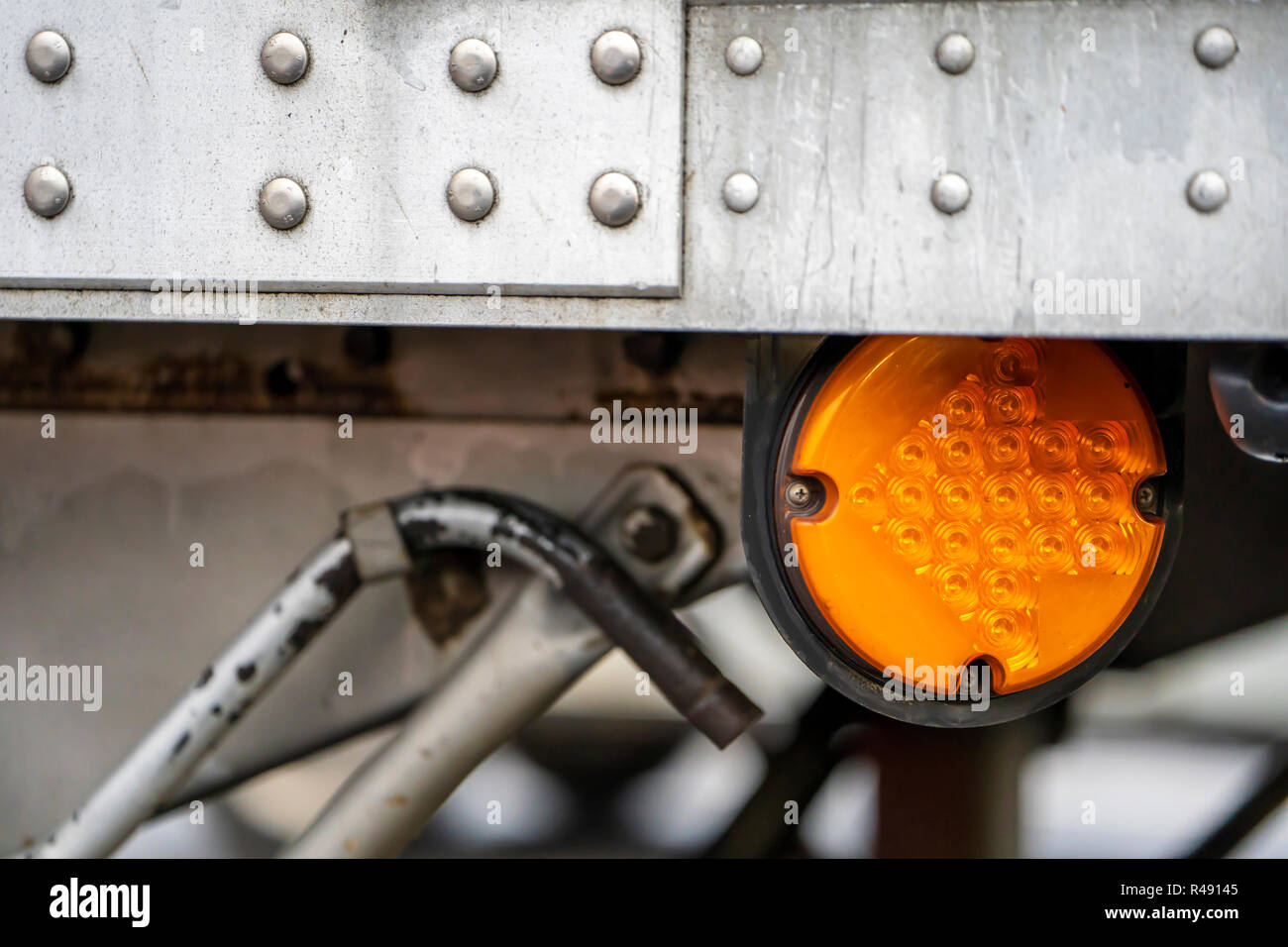 Semi truck lights on hi-res stock photography and images - Alamy