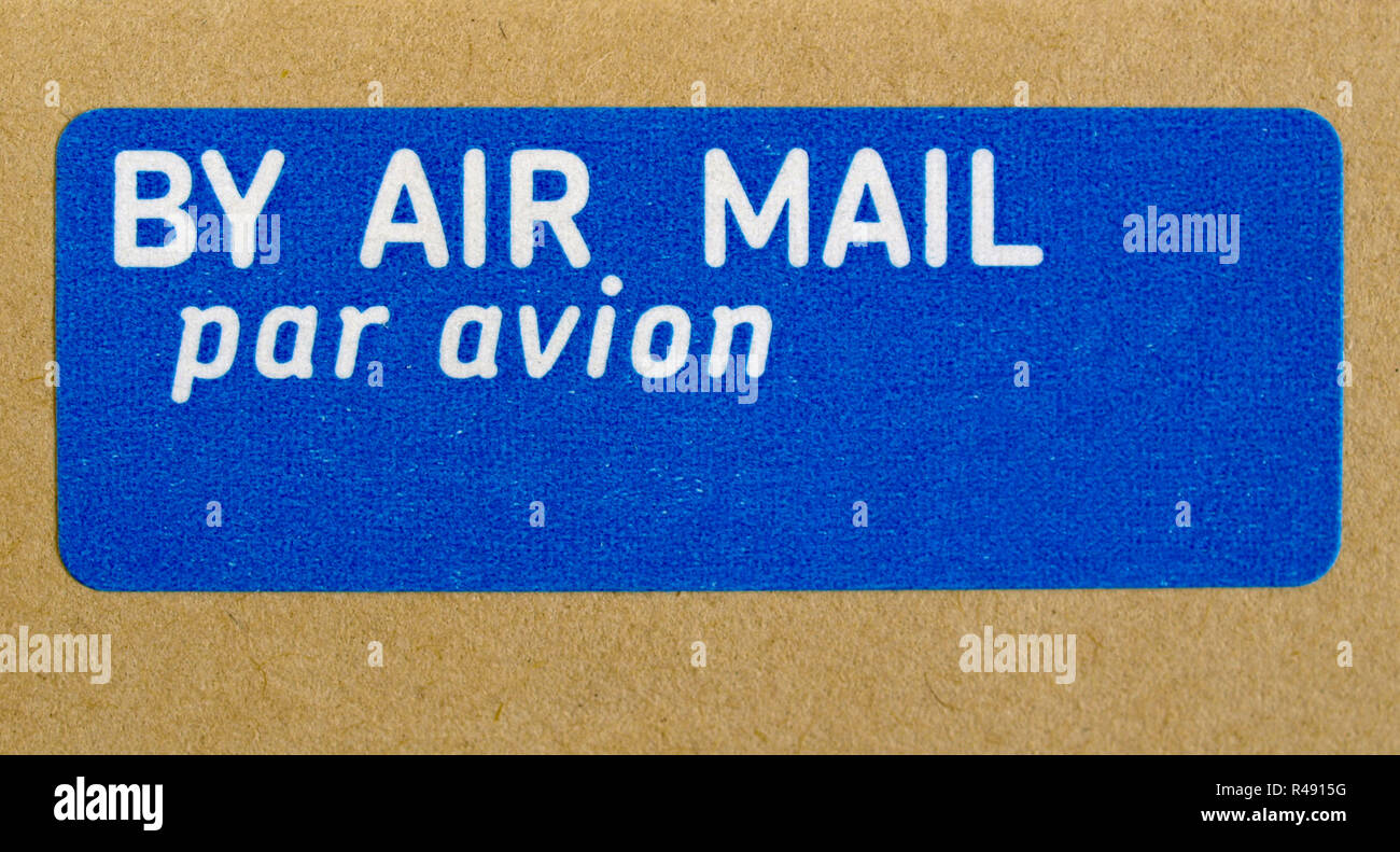 Stamp Par Avion Stock Photos & Stamp Par Avion Stock Images - Alamy
