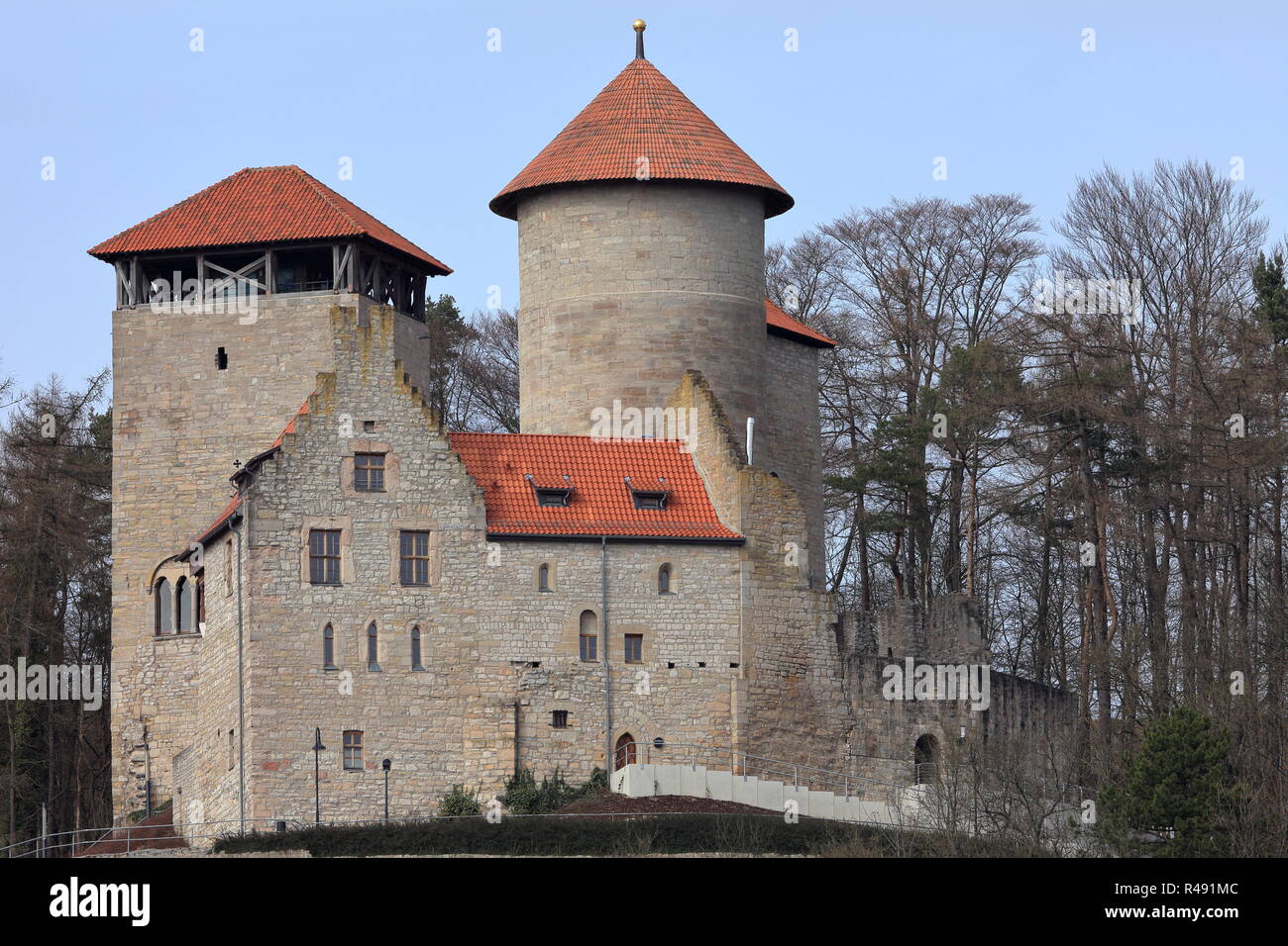 Normannstein castle treffurt germany High Resolution Stock Photography ...