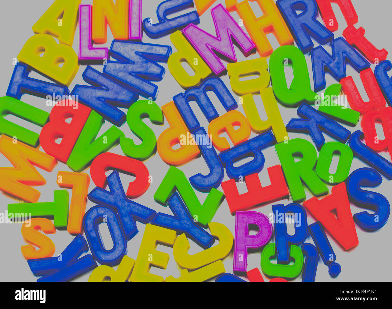 Letters of the English alphabet Stock Photo - Alamy