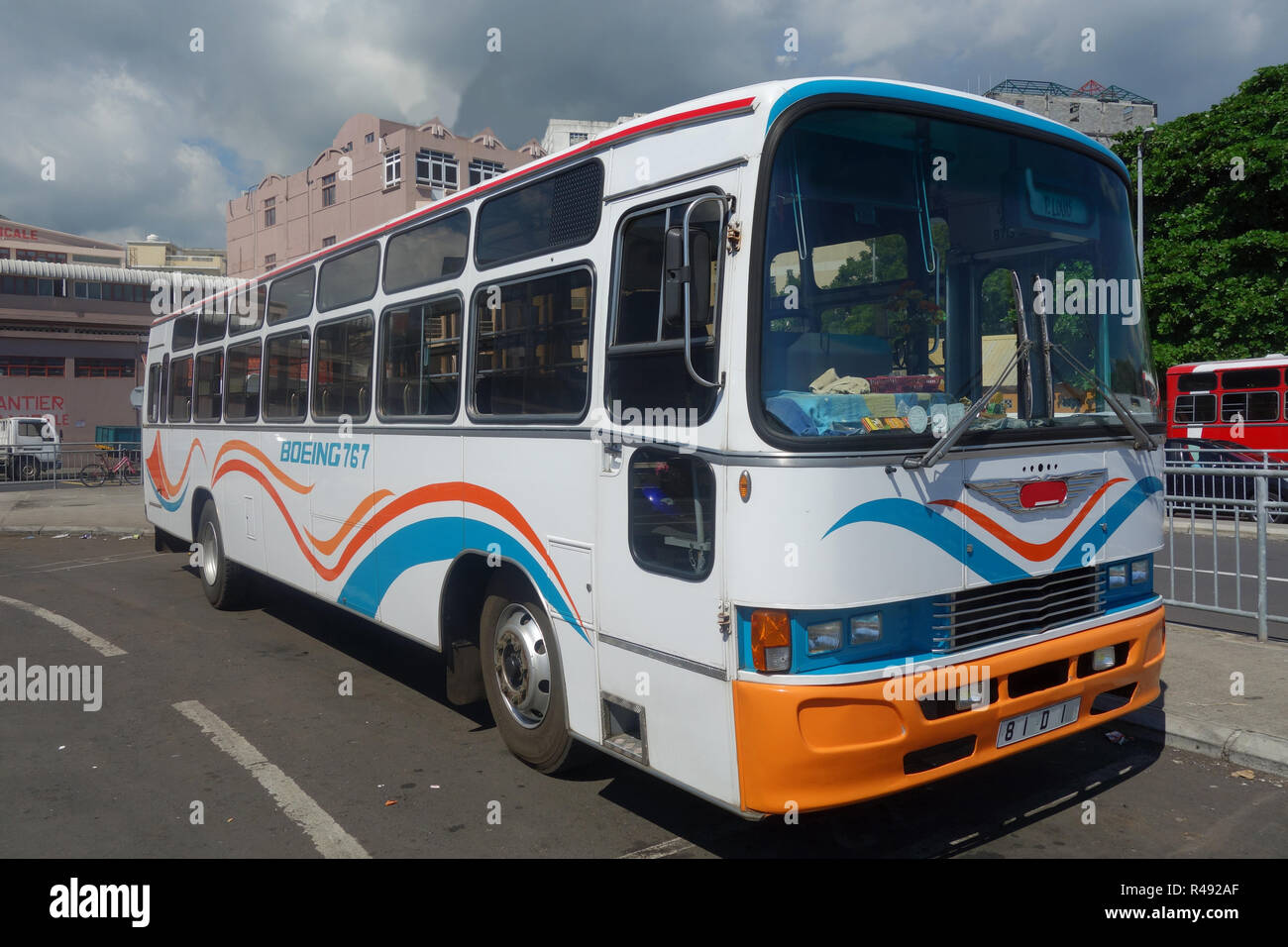 Exotic buses,a very special way of transporting Stock Photo - Alamy
