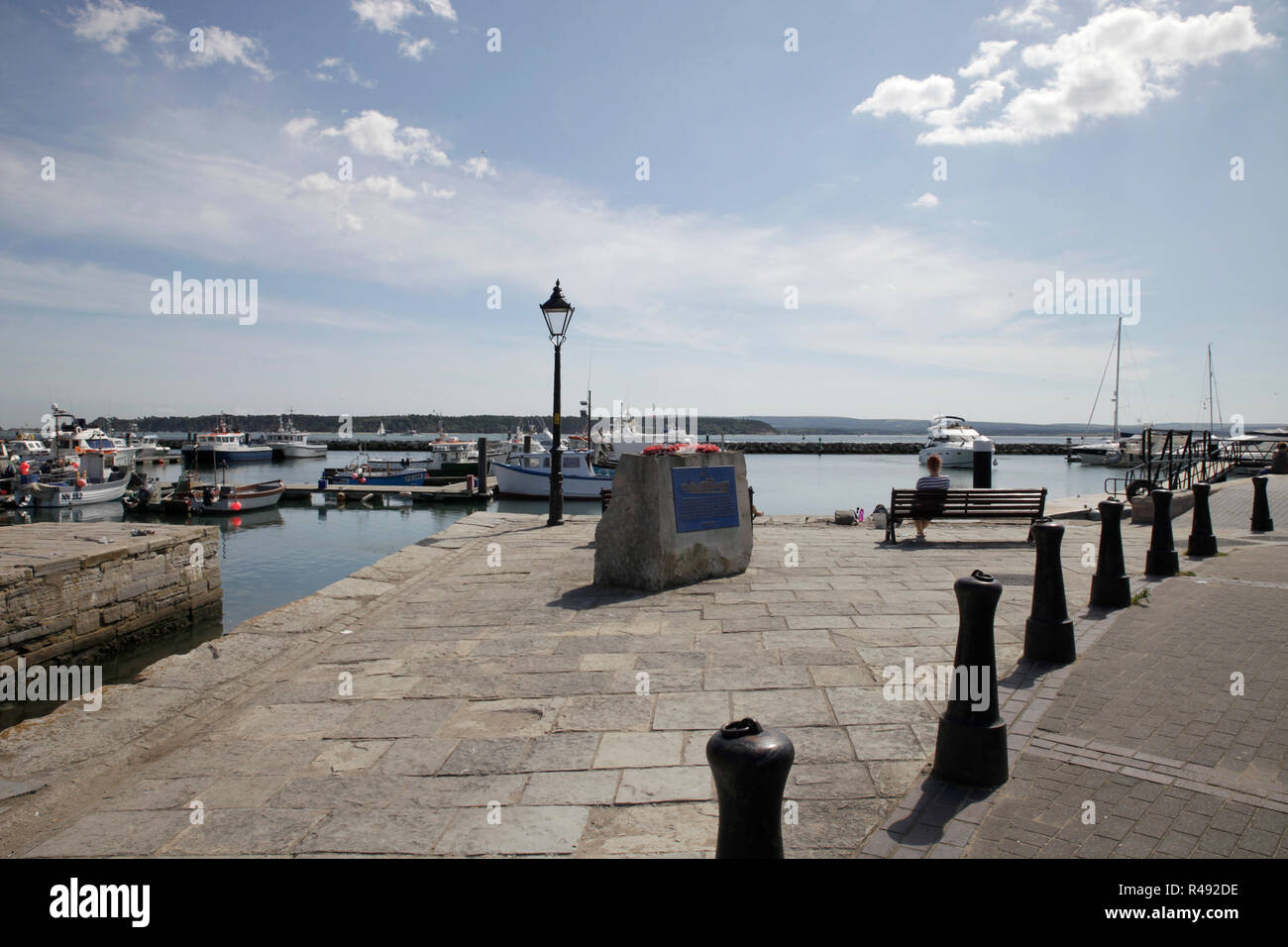 Poole harbour sunseeker hi-res stock photography and images - Alamy