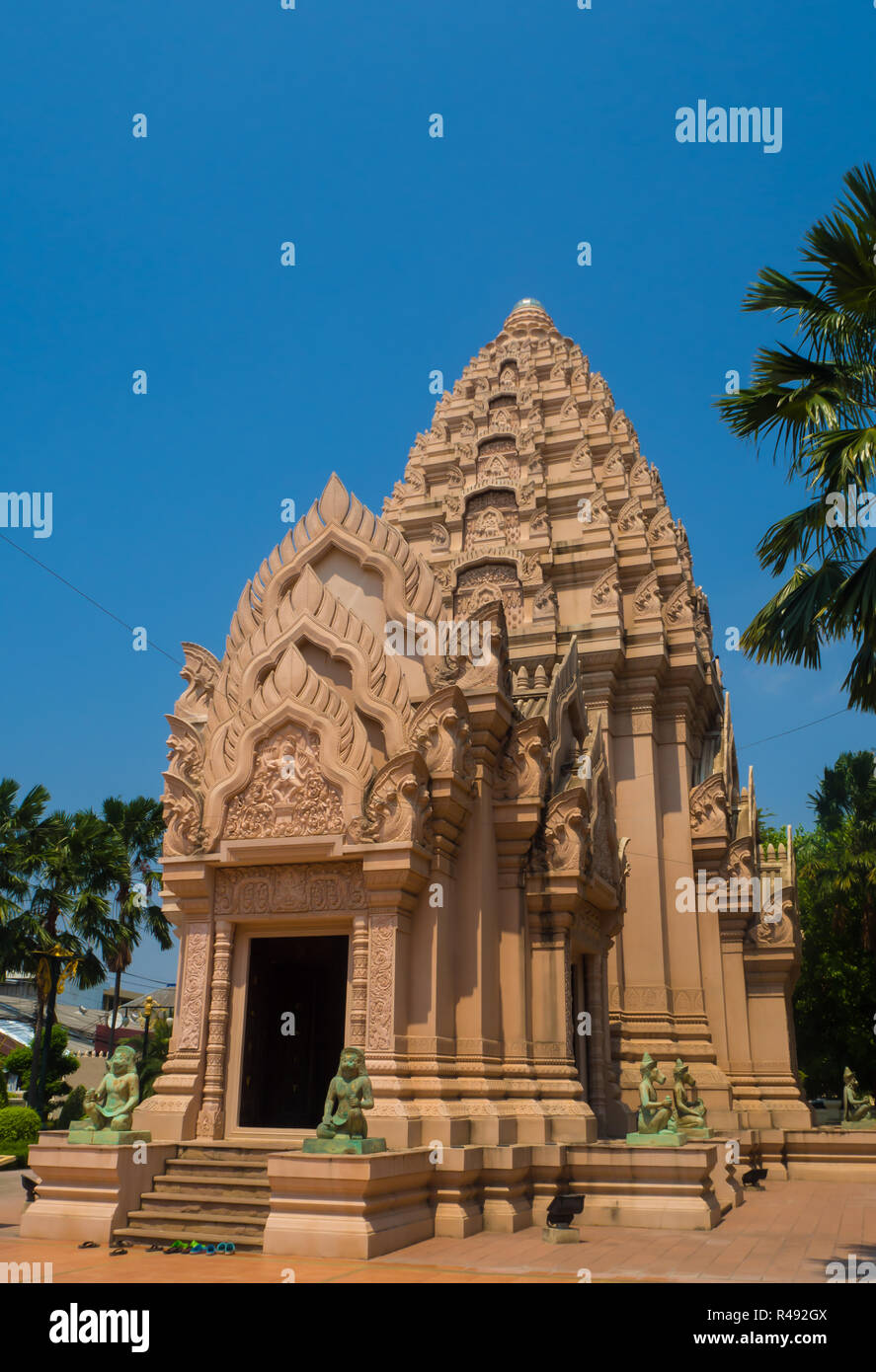 The city pillar shrine of Buriram, Thailand Asia Stock Photo - Alamy