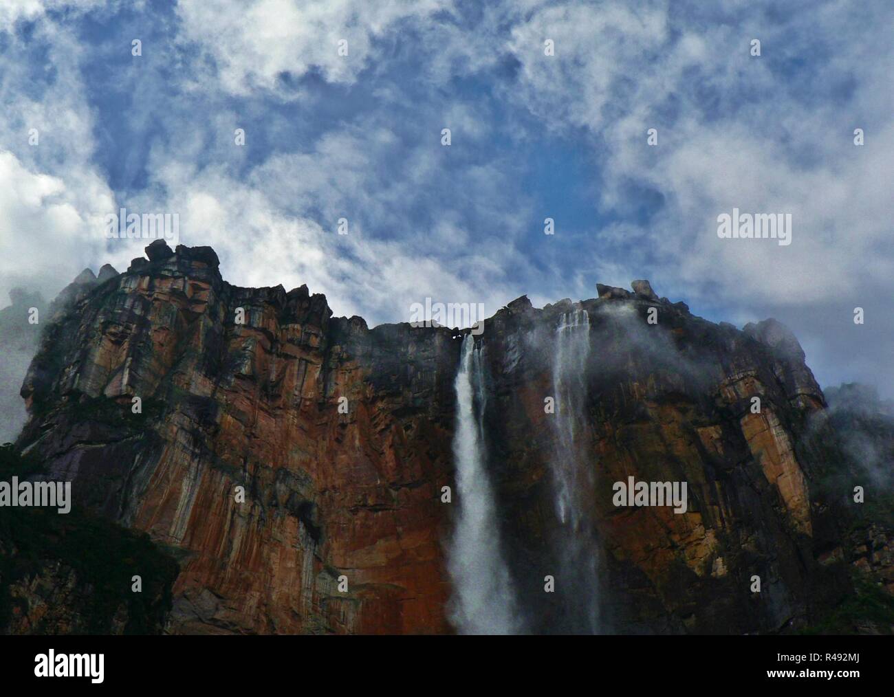 angel falls venezuela,the highest waterfalls in the world Stock Photo ...