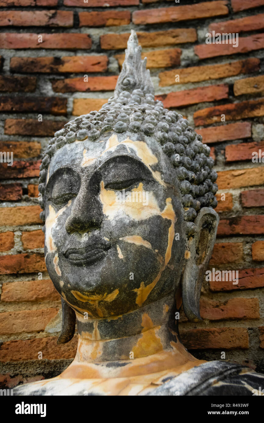 Buddha face sukhothai province hi-res stock photography and images - Alamy