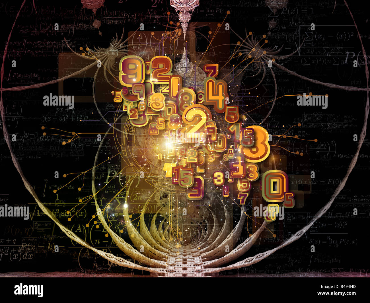 Perspectives of Math Design Stock Photo - Alamy