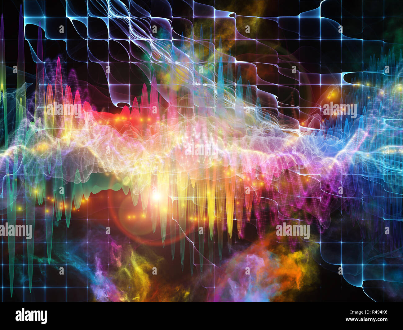 Vision of Sound Wave Stock Photo - Alamy
