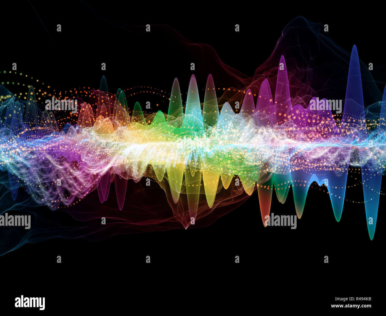 Beyond Sound Wave Stock Photo - Alamy