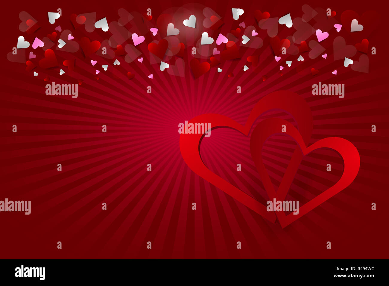 Connected hearts hi-res stock photography and images - Alamy