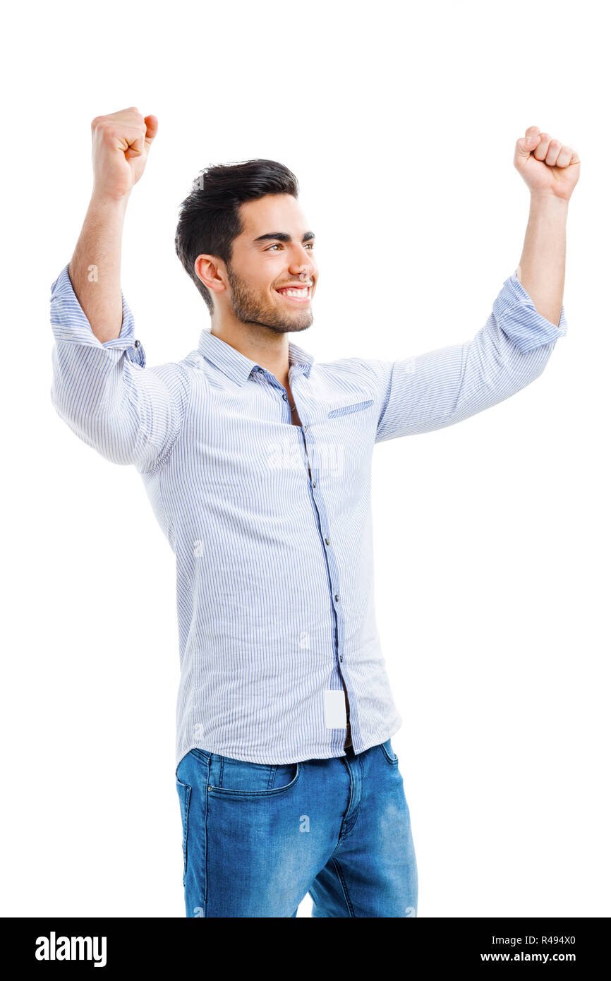 Successful young man Stock Photo - Alamy