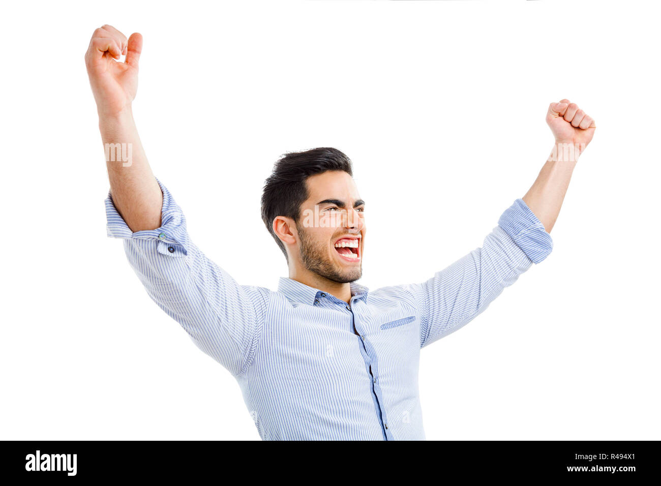 Successful young man Stock Photo - Alamy