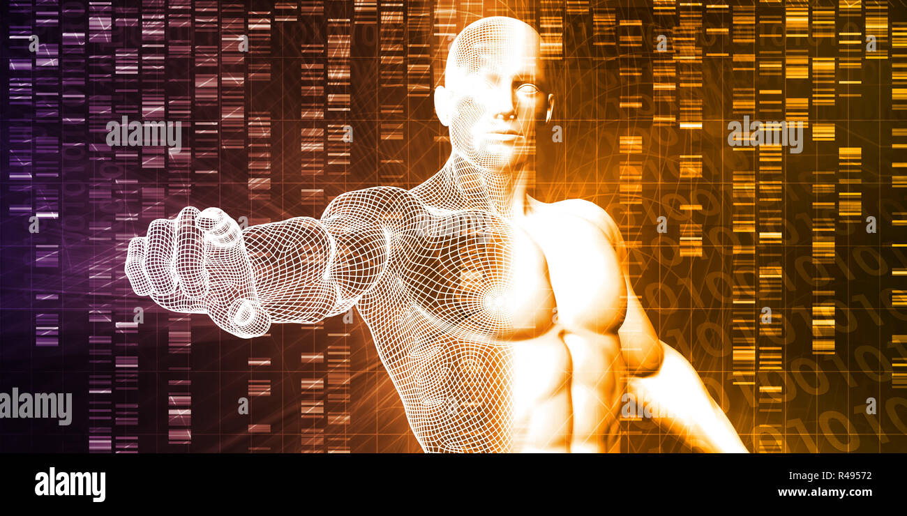 Dna scan hi-res stock photography and images - Alamy