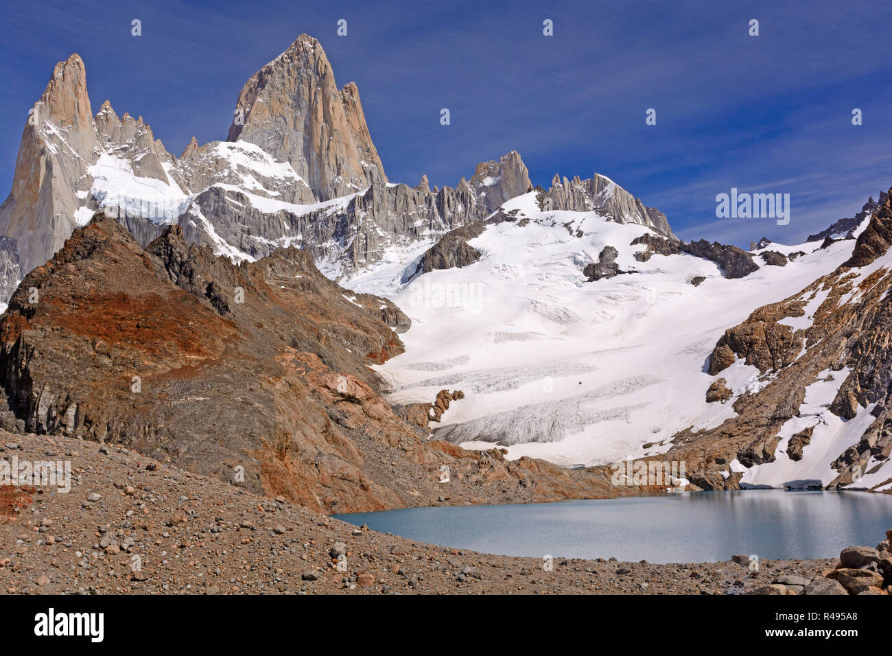 Spectacular Alpine Panorama Stock Photo - Alamy