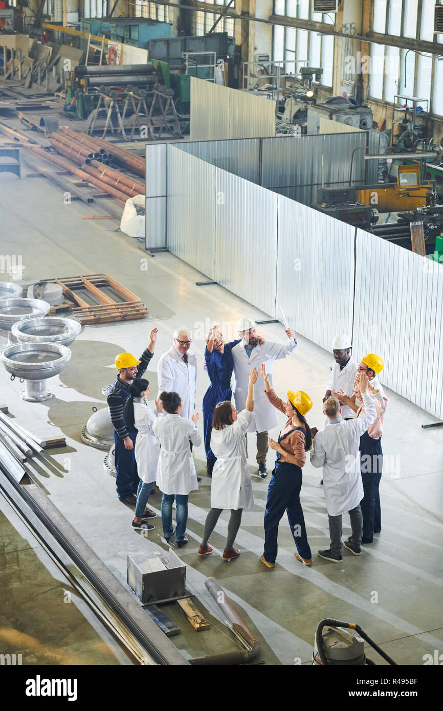 Mature boss businessman celebrating hi-res stock photography and images ...