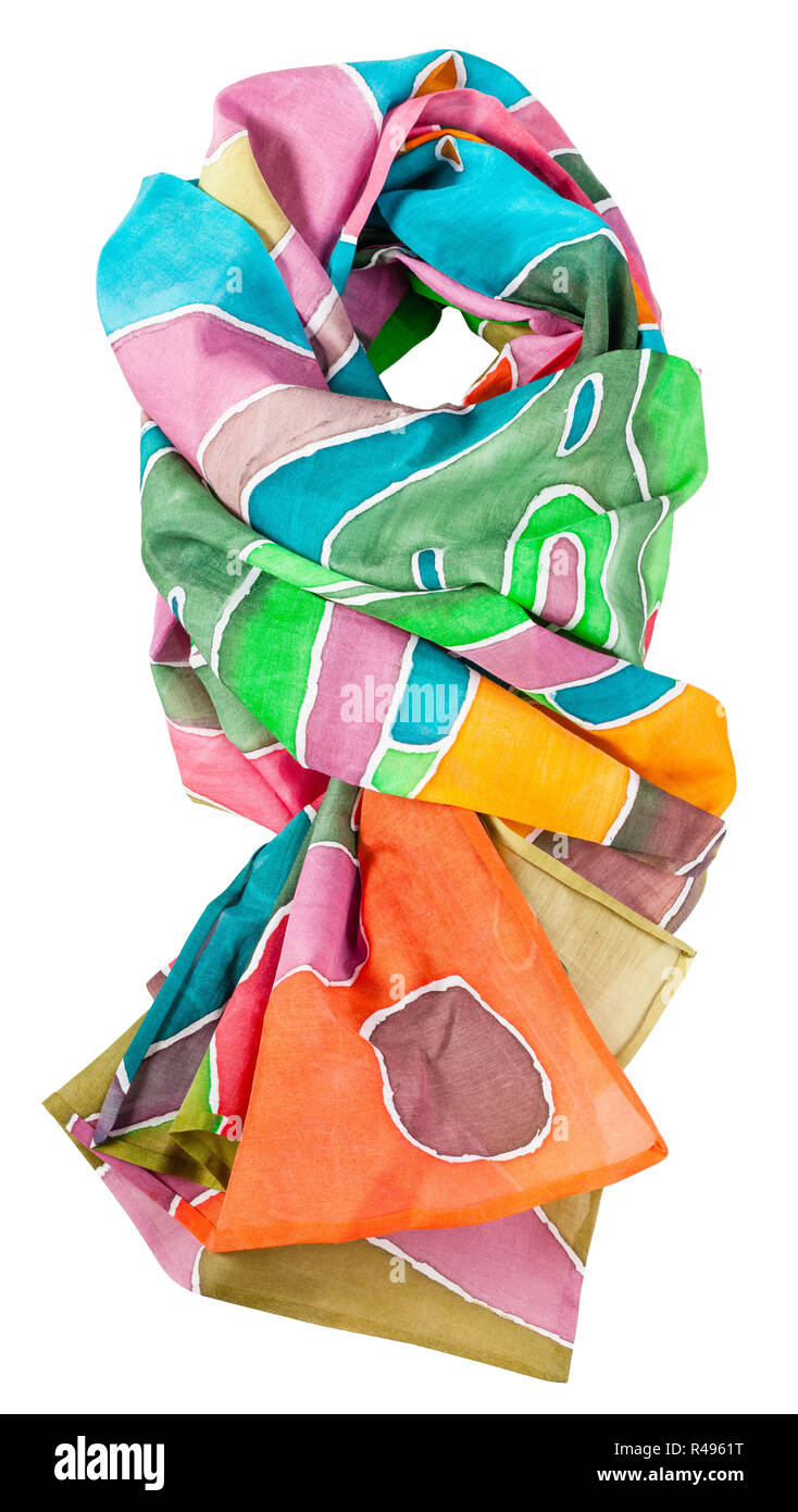 Scarf silk batic batik pattern design hi-res stock photography and ...