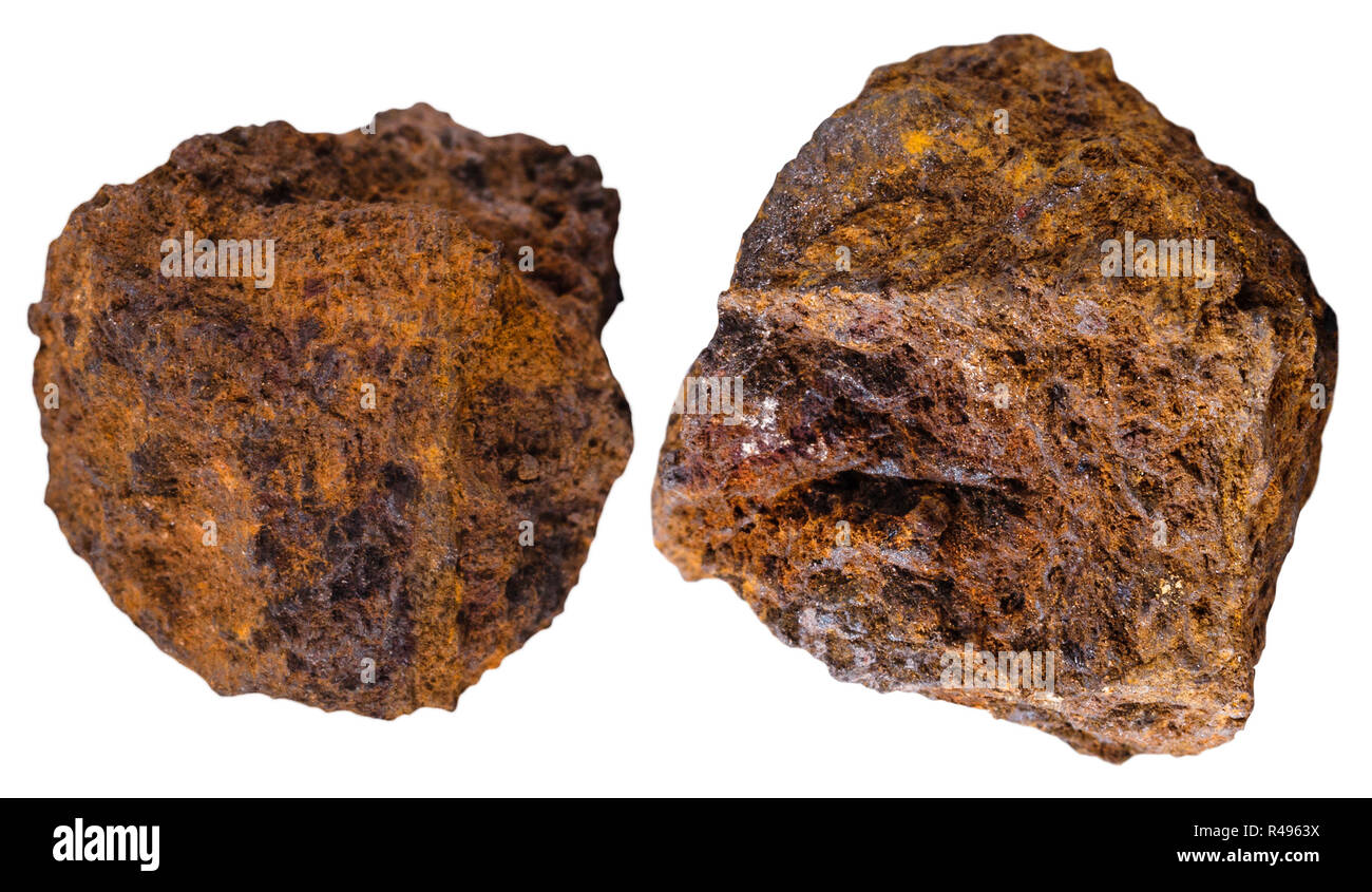 Limonite mineral rock sample hi-res stock photography and images - Alamy