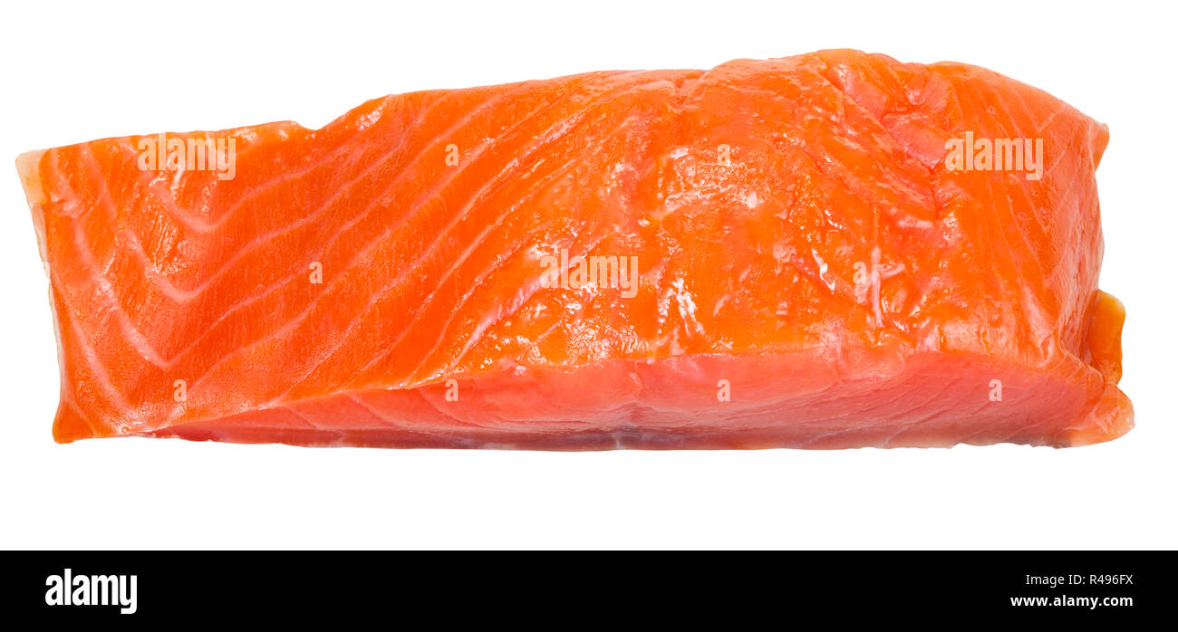 Atlantic smoked salmon Cut Out Stock Images & Pictures - Alamy
