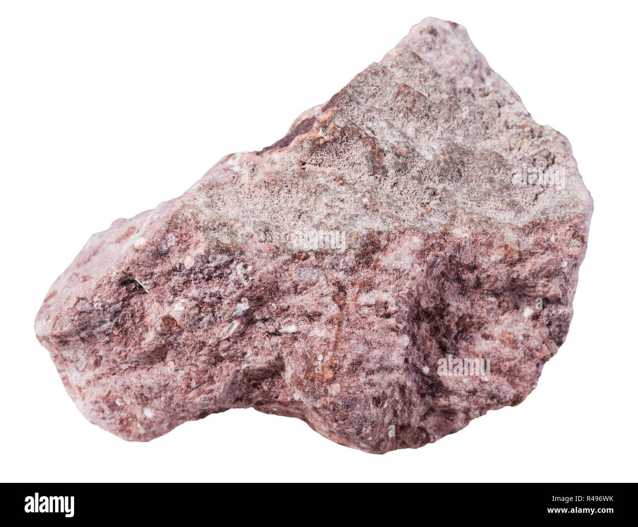 specimen of Tuff (ash-tuff) mineral stone Stock Photo - Alamy