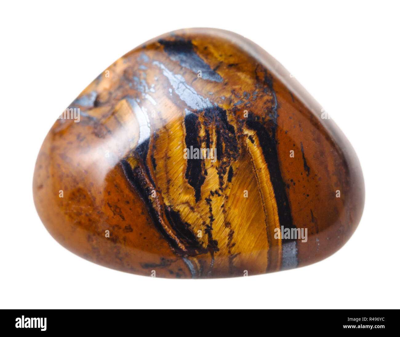 Tiger's eye crystal Cut Out Stock Images & Pictures - Alamy