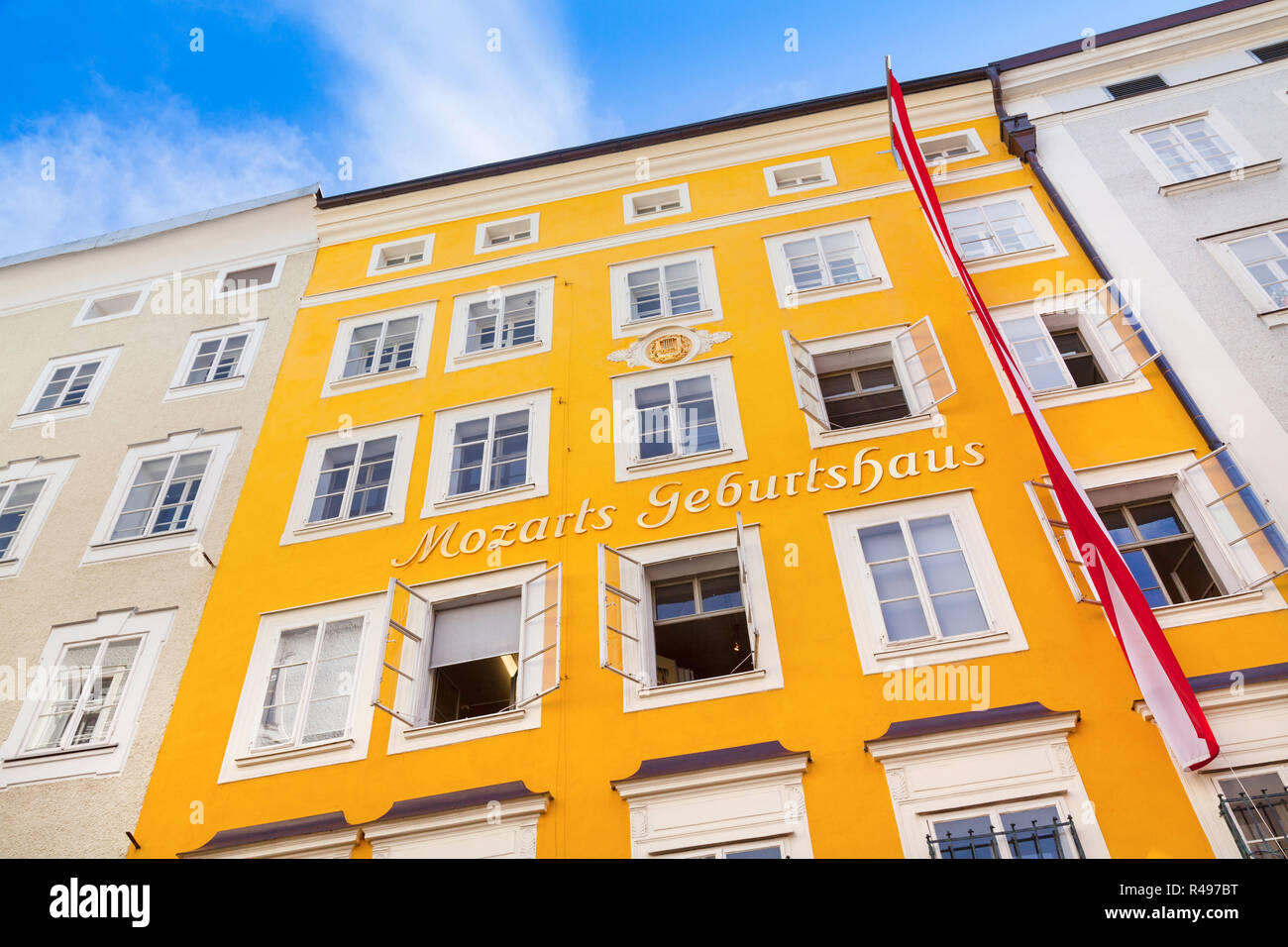 Wolfgang amadeus mozart's birthplace hi-res stock photography and ...