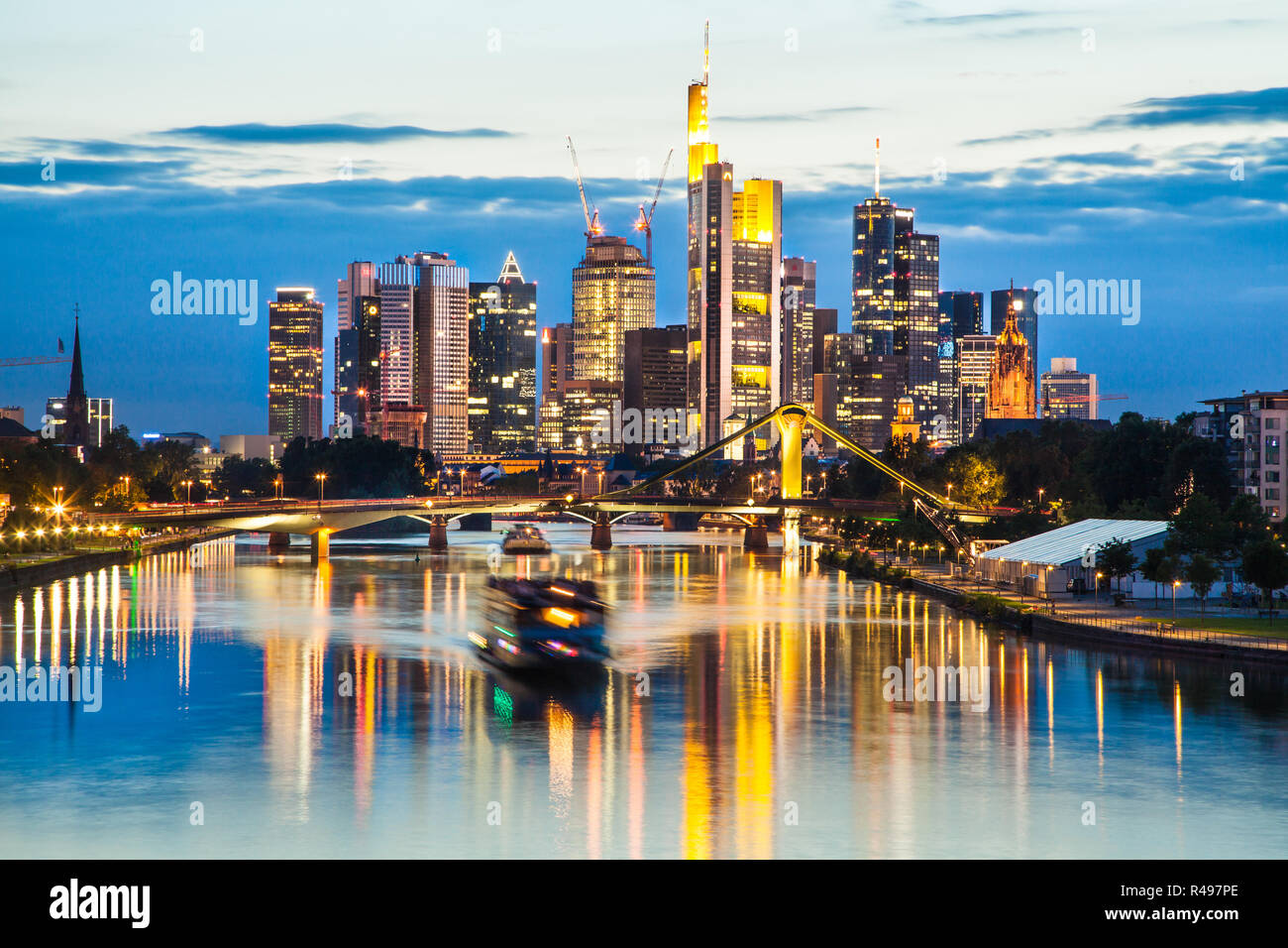 German skyline landmark hi-res stock photography and images - Alamy