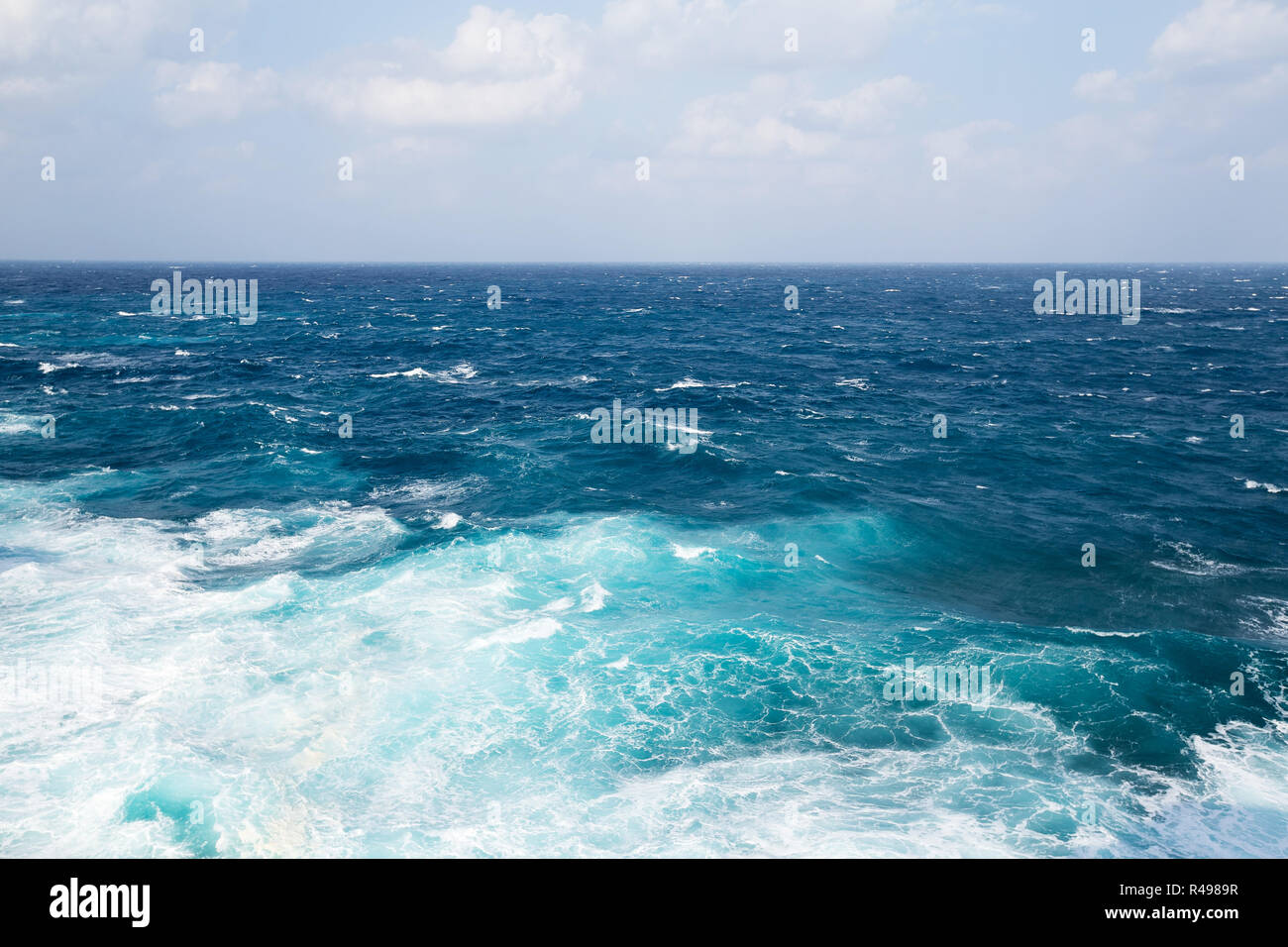 Sea and wave Stock Photo - Alamy