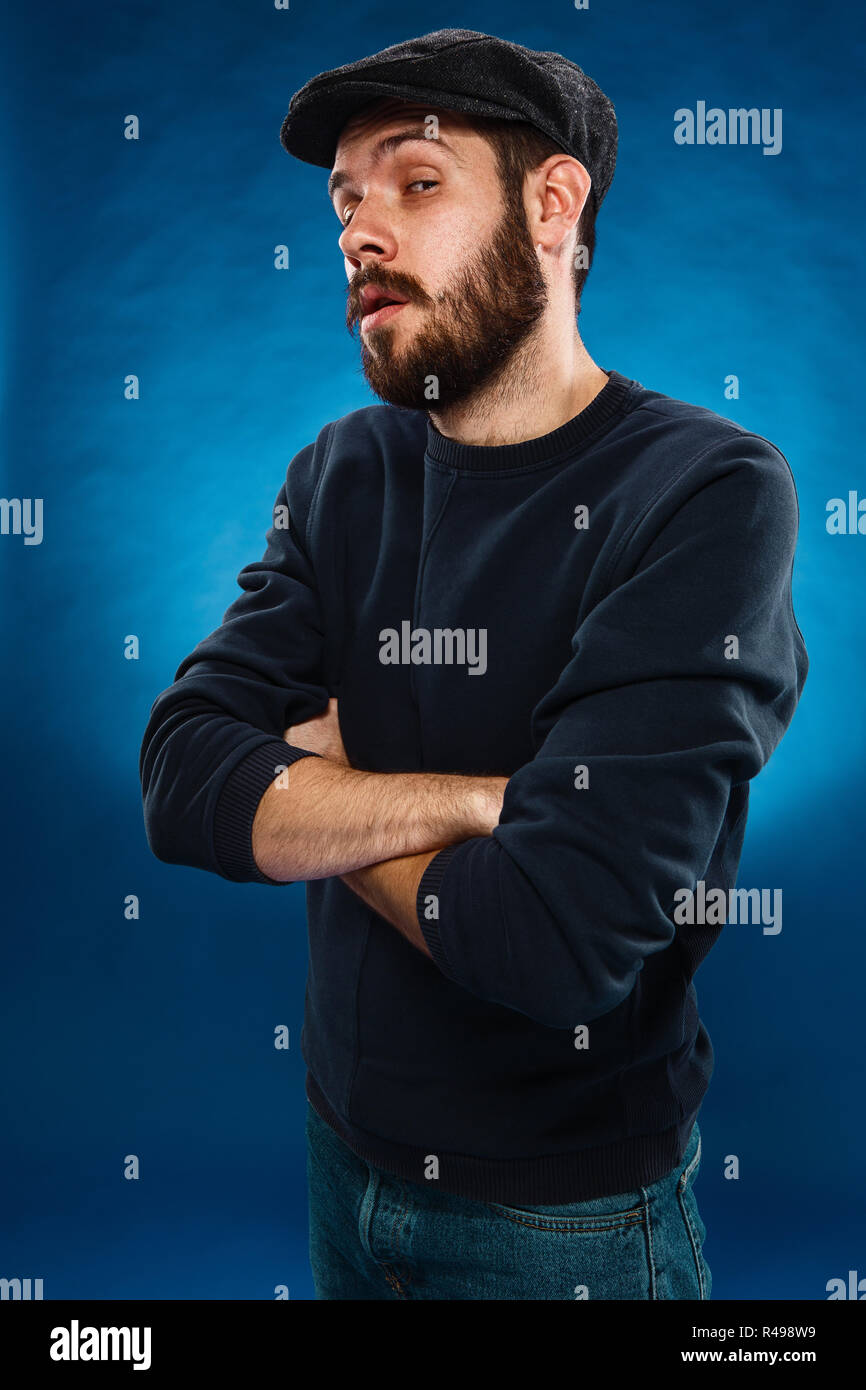 The inquisitive man Stock Photo - Alamy